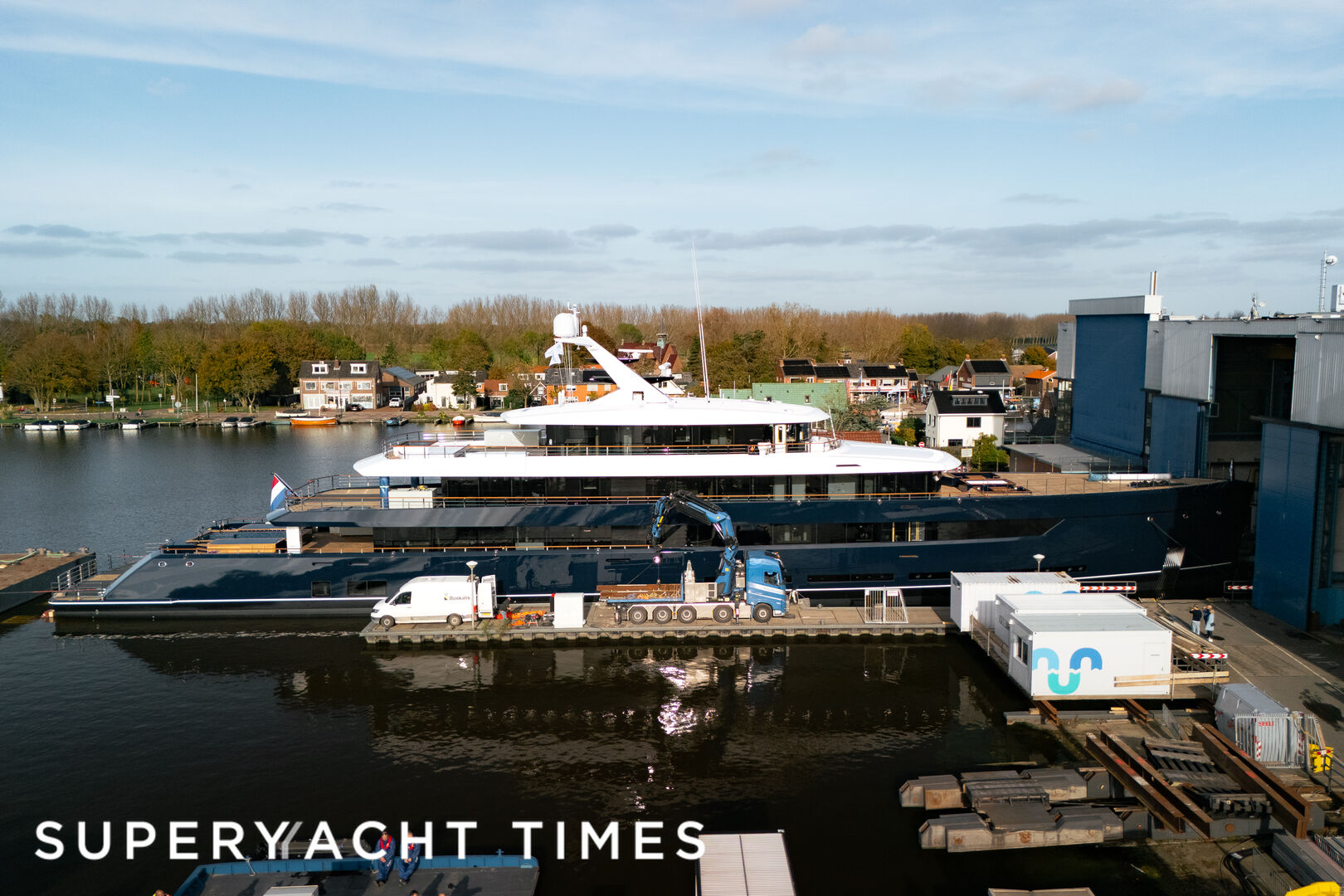 76m Feadship 825 superyacht One launched