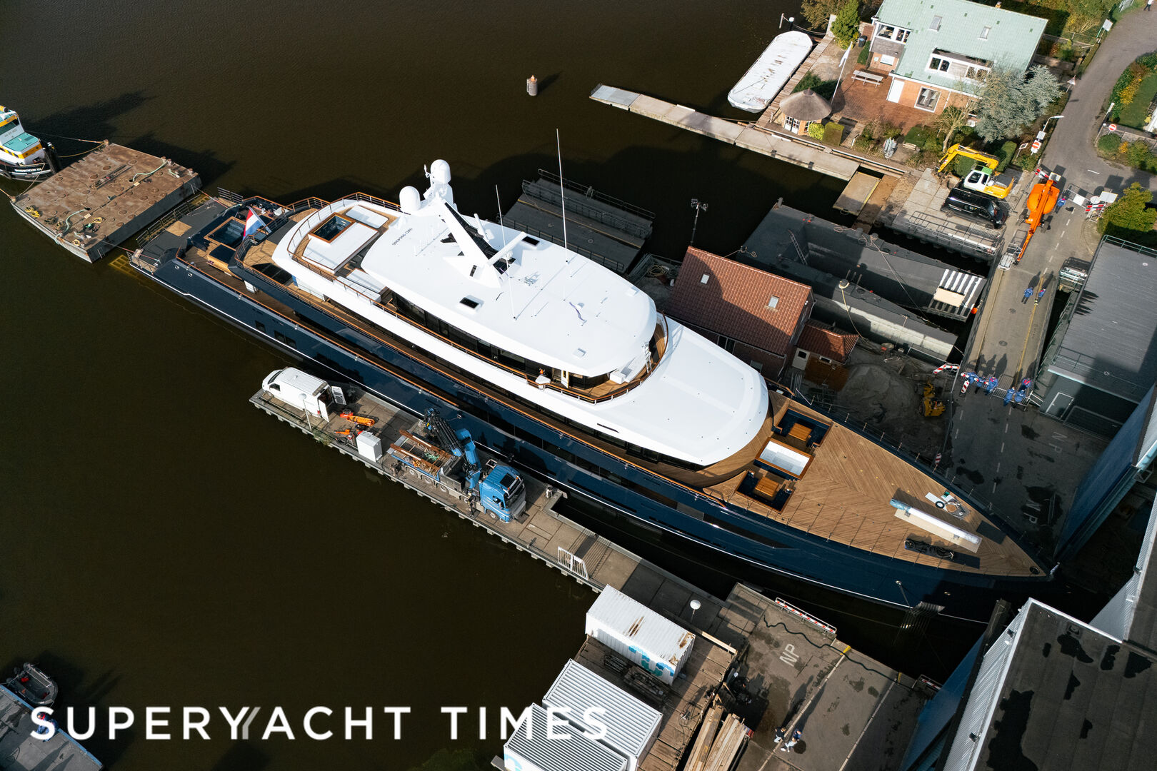 76m Feadship 825 superyacht One launched