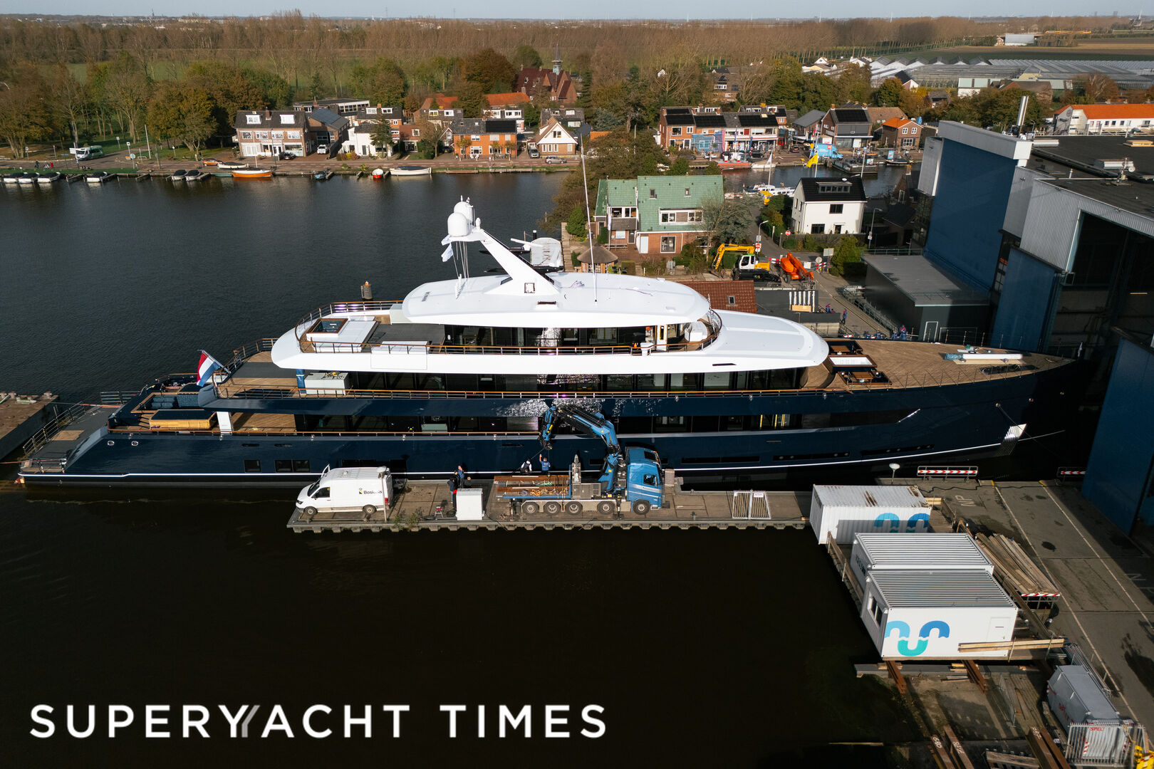 76m Feadship 825 superyacht One launched