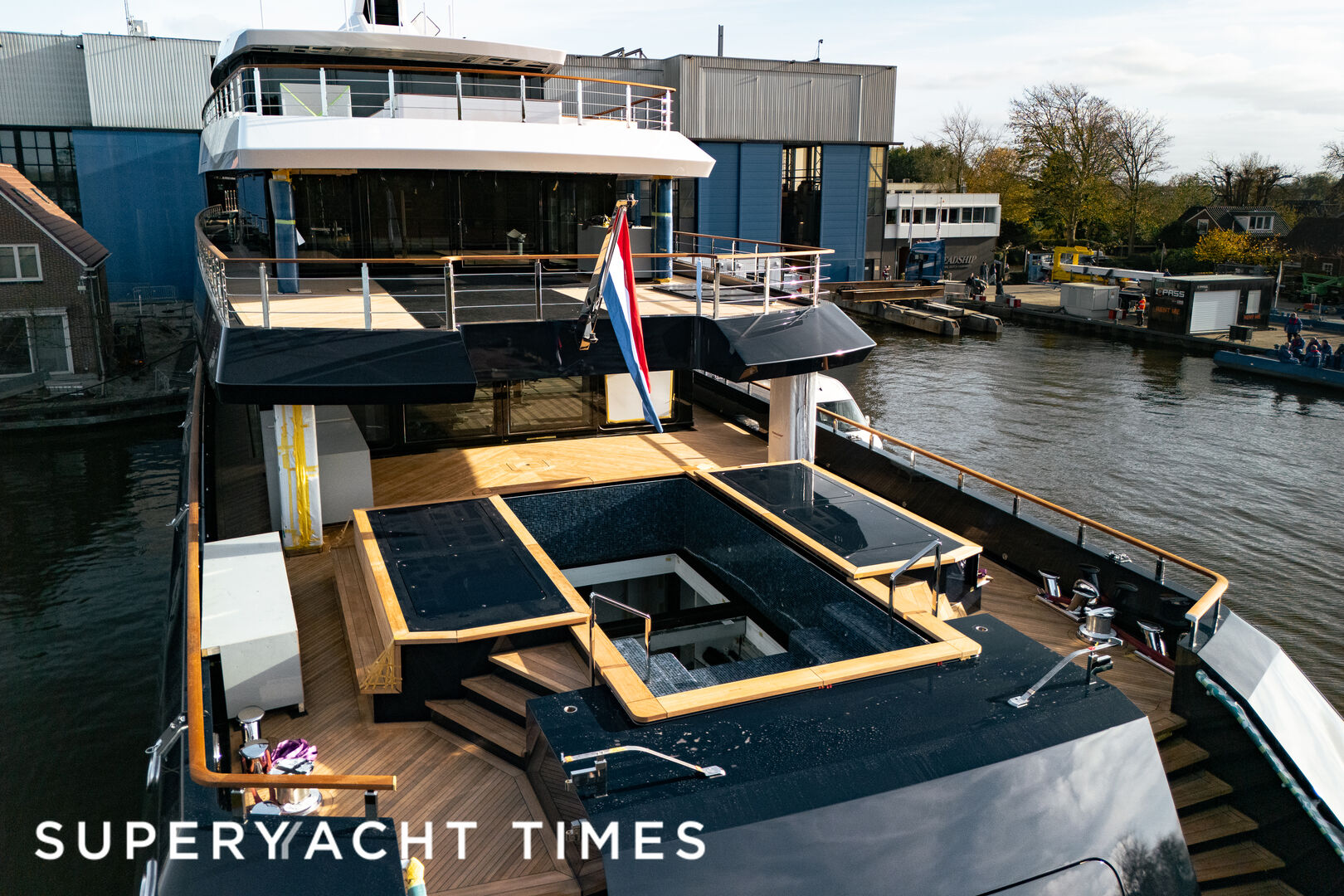 76m Feadship 825 superyacht One launched