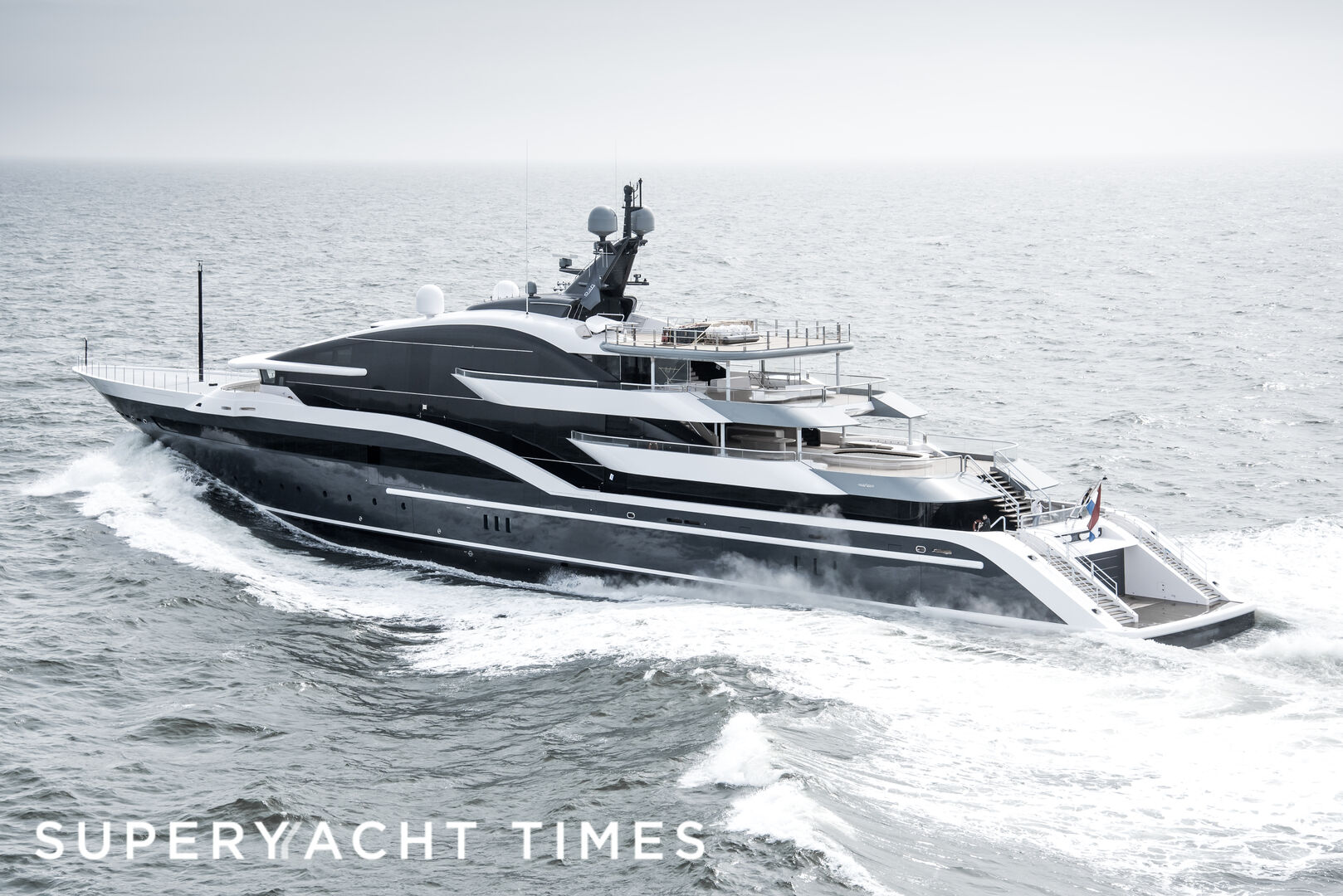 Delivered: Oceanco’s 90m superyacht Y717, project Shark