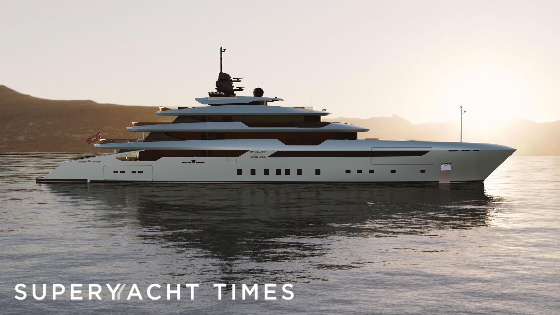 MTT Voyageur: Exploring the 80m aviation-inspired Oceanco concept by ...