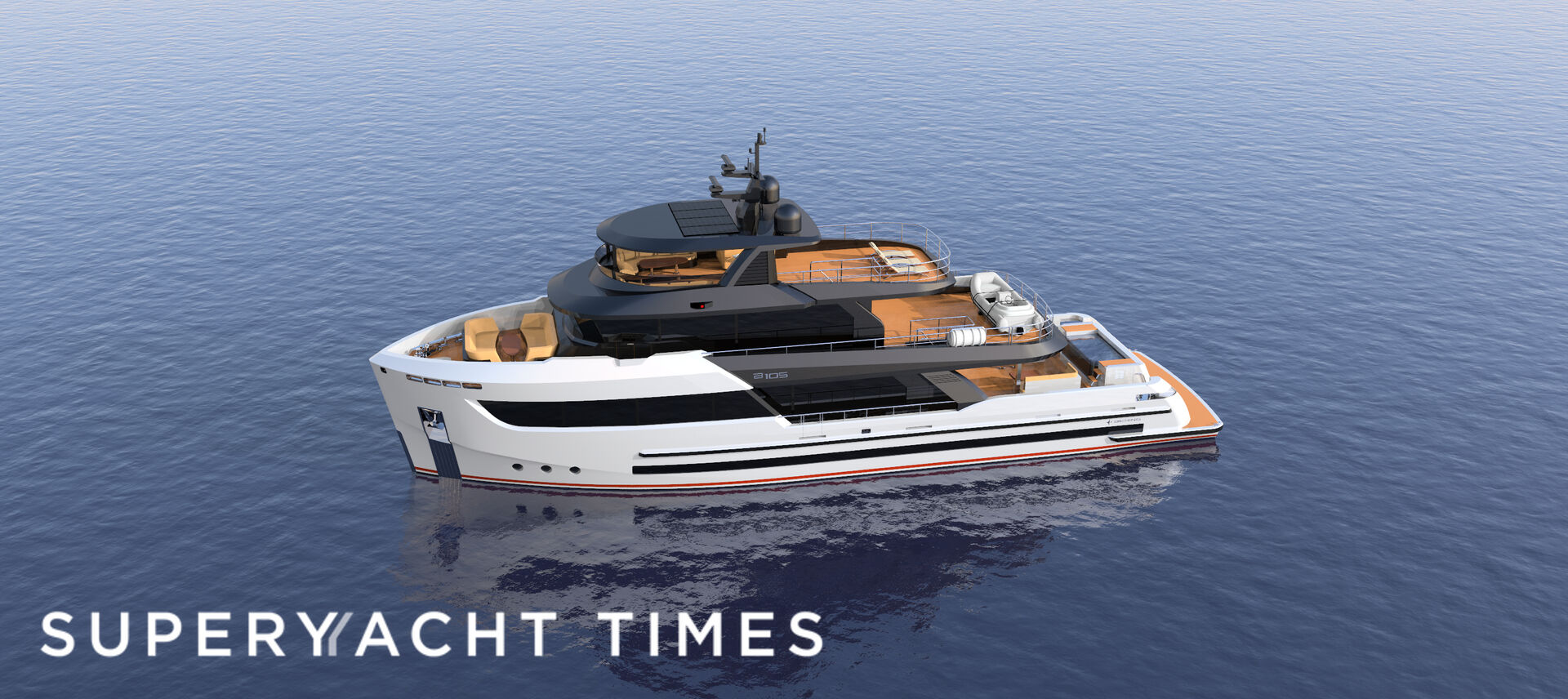 First interior look at 32m Bering 105 yacht model