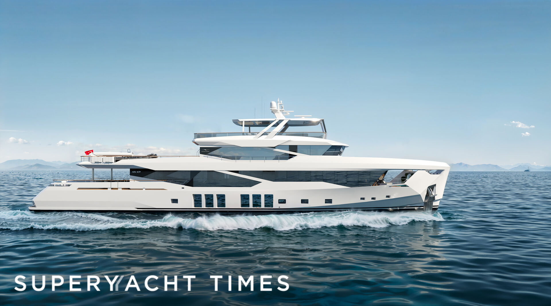 First look at the 45m flagship Numarine 45XP yacht model