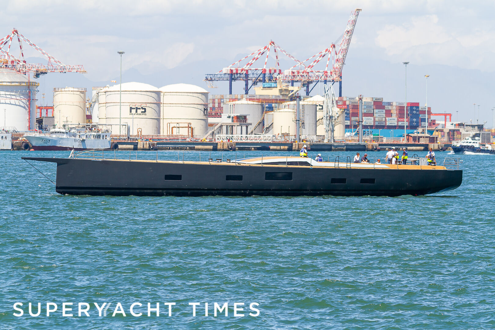 Second 36m Southern Wind SW108 sailing yacht Kiboko 4 launched