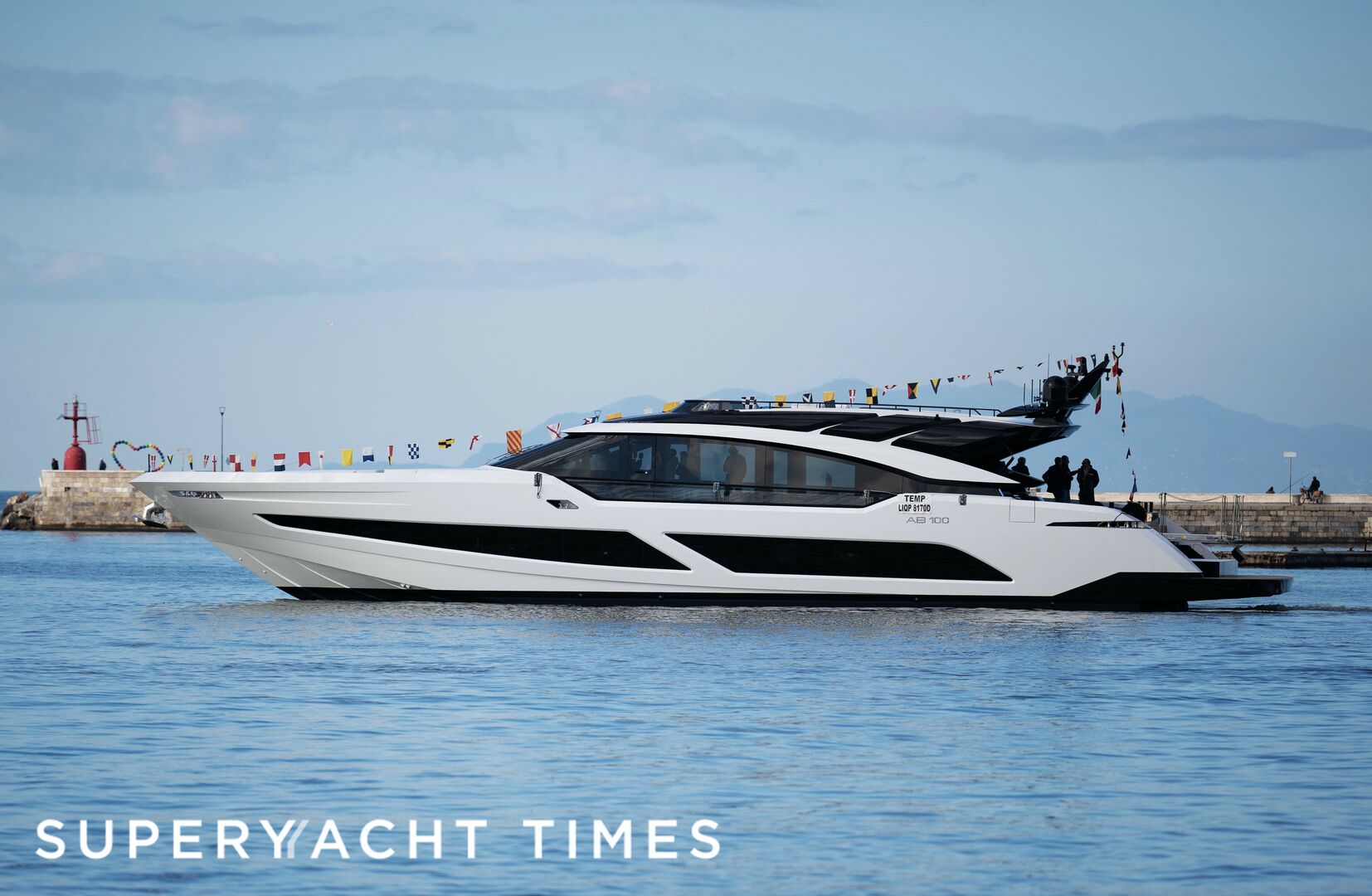 Ninth 31m AB100 yacht launched with top speeds exceeding 50 knots