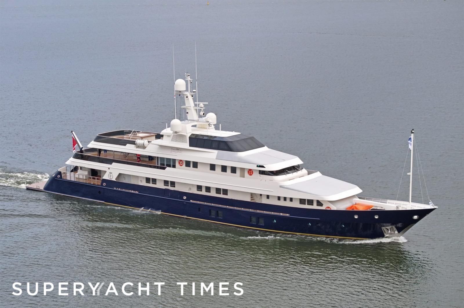 60m classic motor yacht Lady Esther on sea trials following four-year ...
