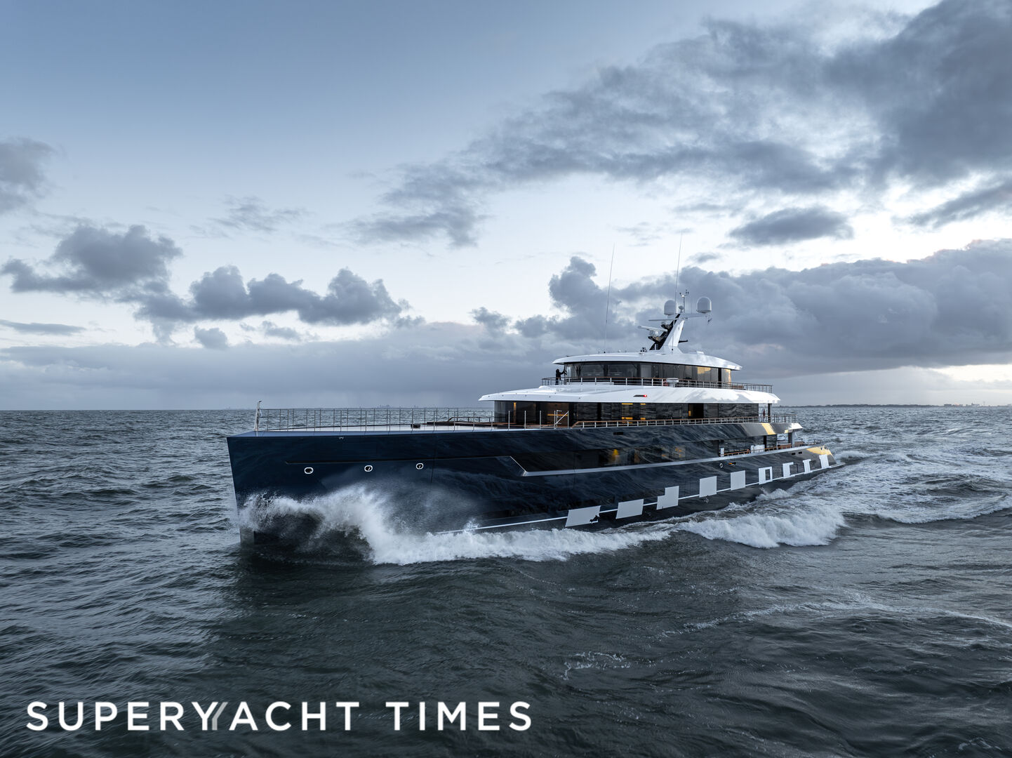 Exclusive: 76m Feadship 825 yacht One on sea trials