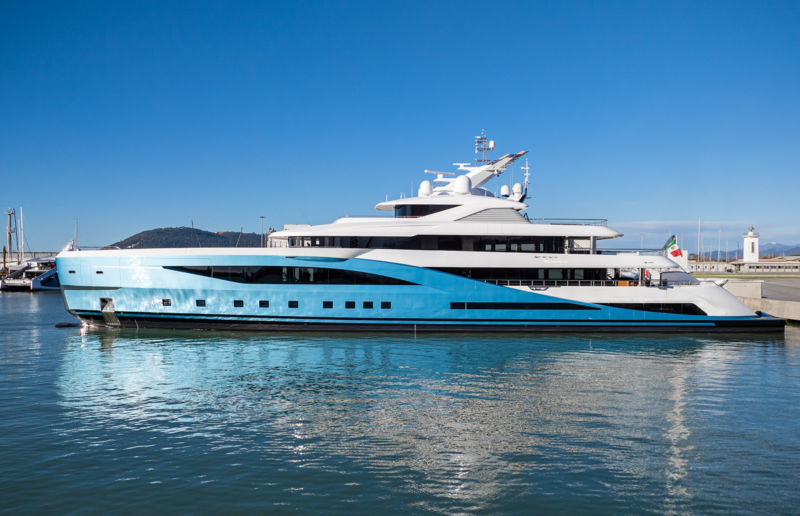 Admiral 78m superyacht launched