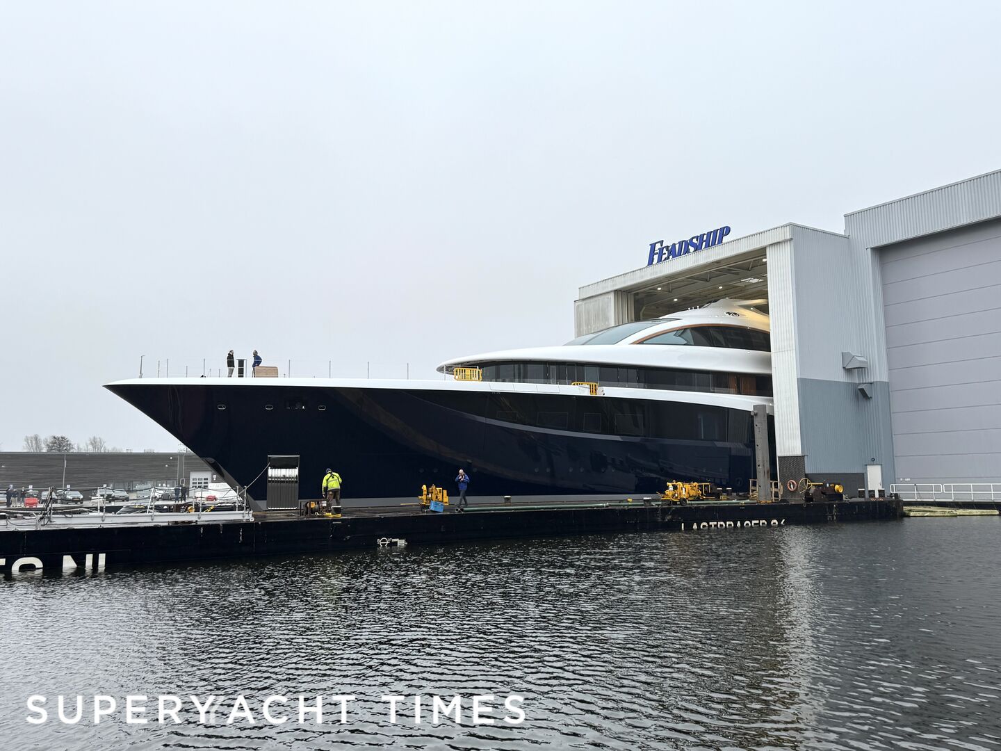 80m Feadship 714 superyacht launched