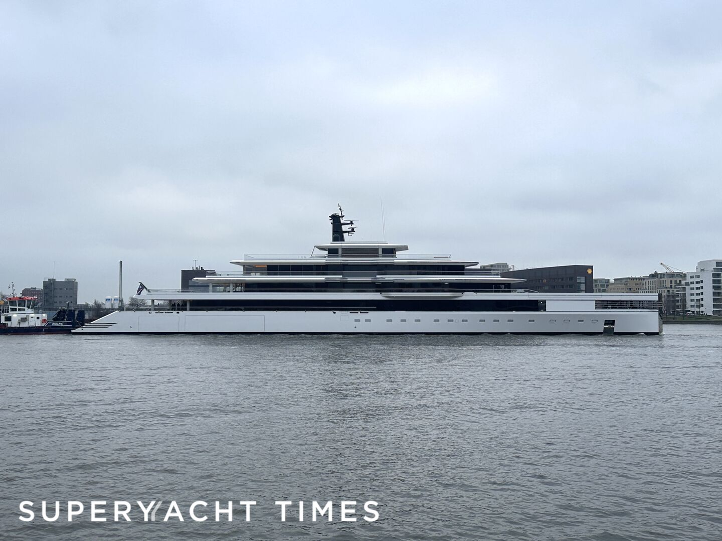 In Pictures: 103m Feadship superyacht Ulysses in Amsterdam