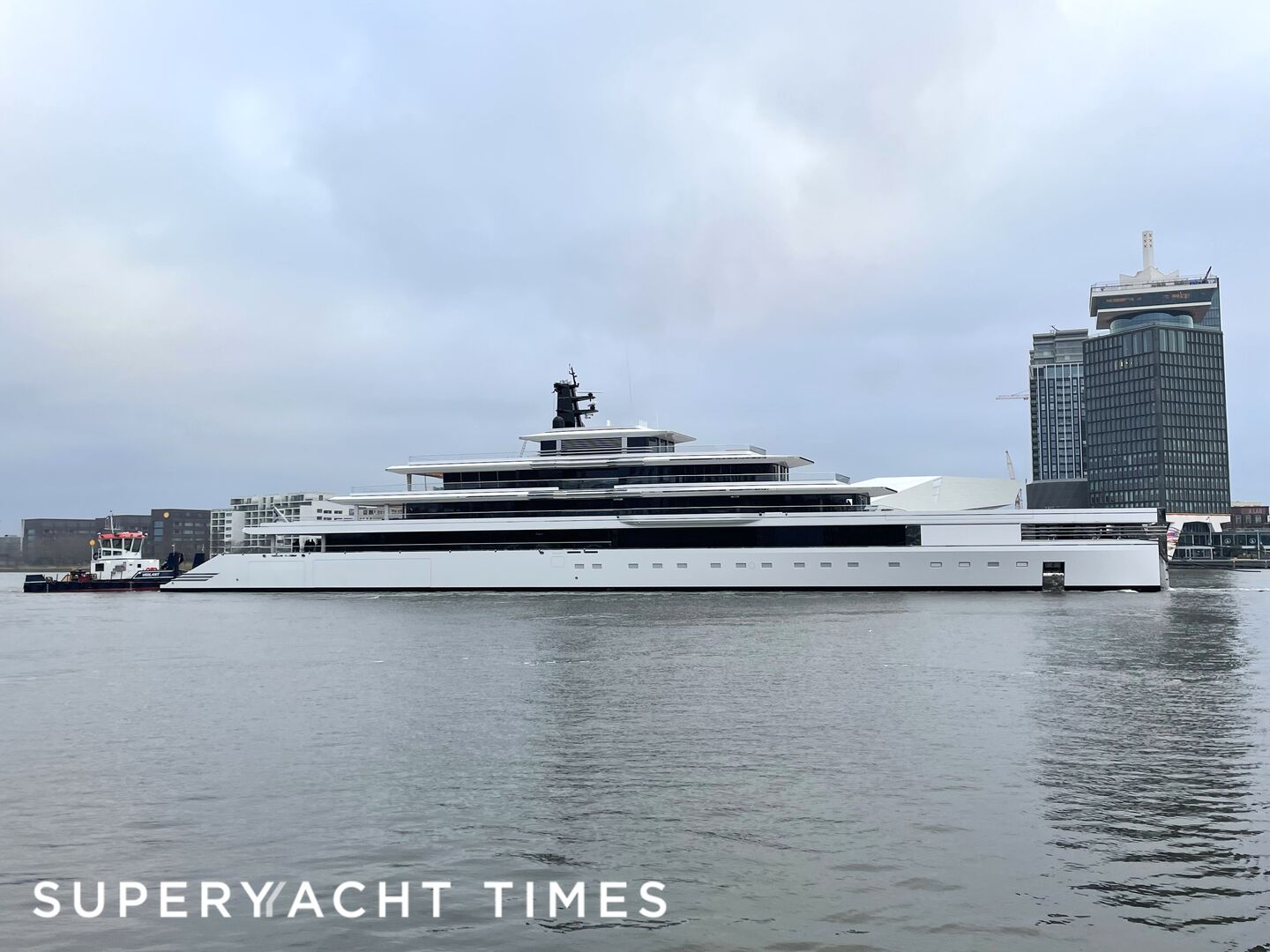 In Pictures: 103m Feadship superyacht Ulysses in Amsterdam