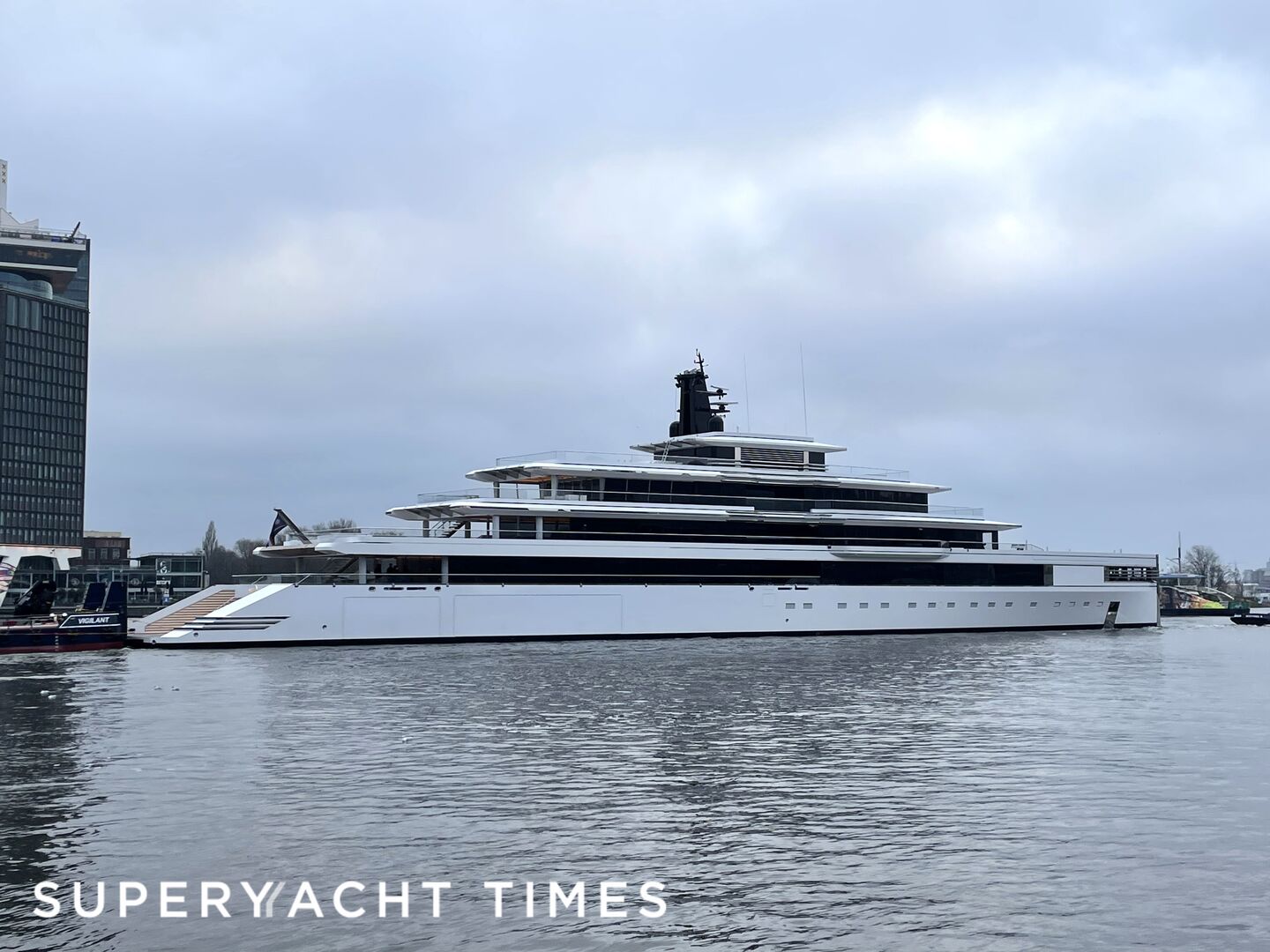 In Pictures: 103m Feadship superyacht Ulysses in Amsterdam