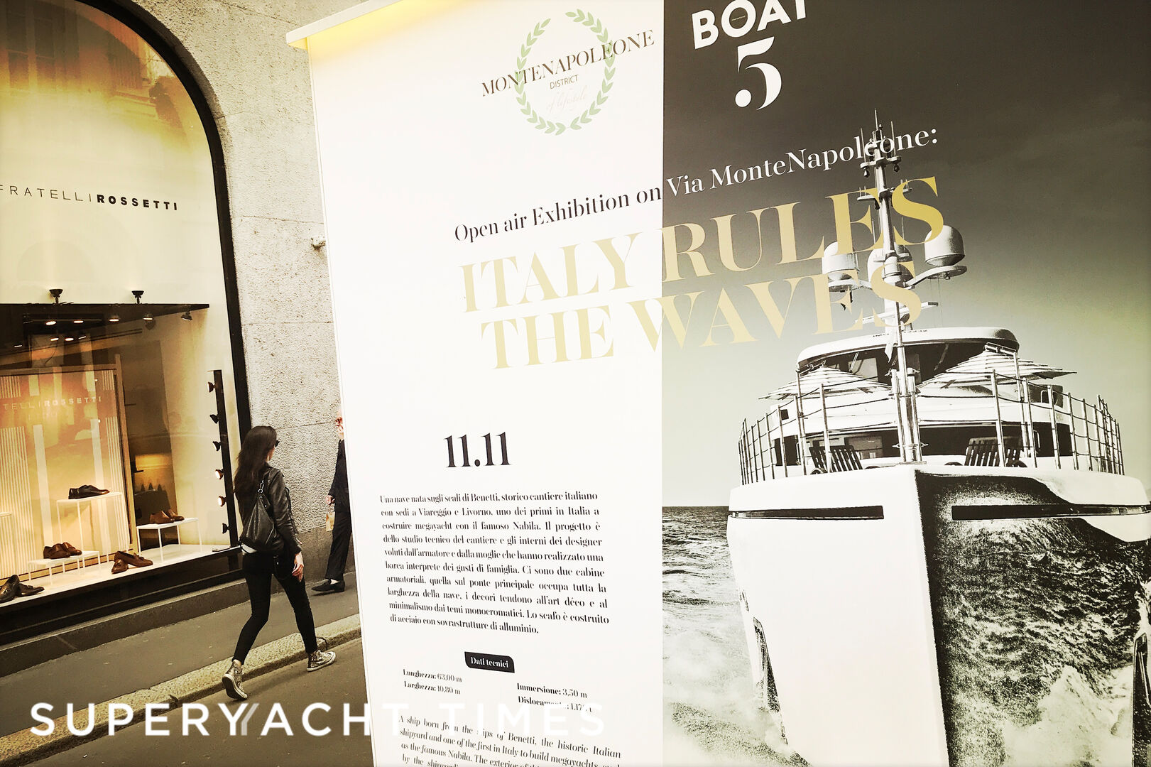 Fashion and yachts: Arcadia presents new Sherpa model in Milan