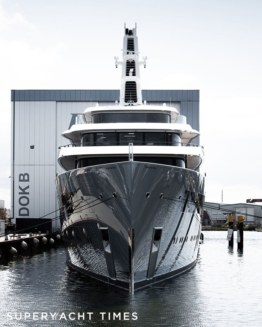 101m Feadship 1013 yacht Moonrise launched