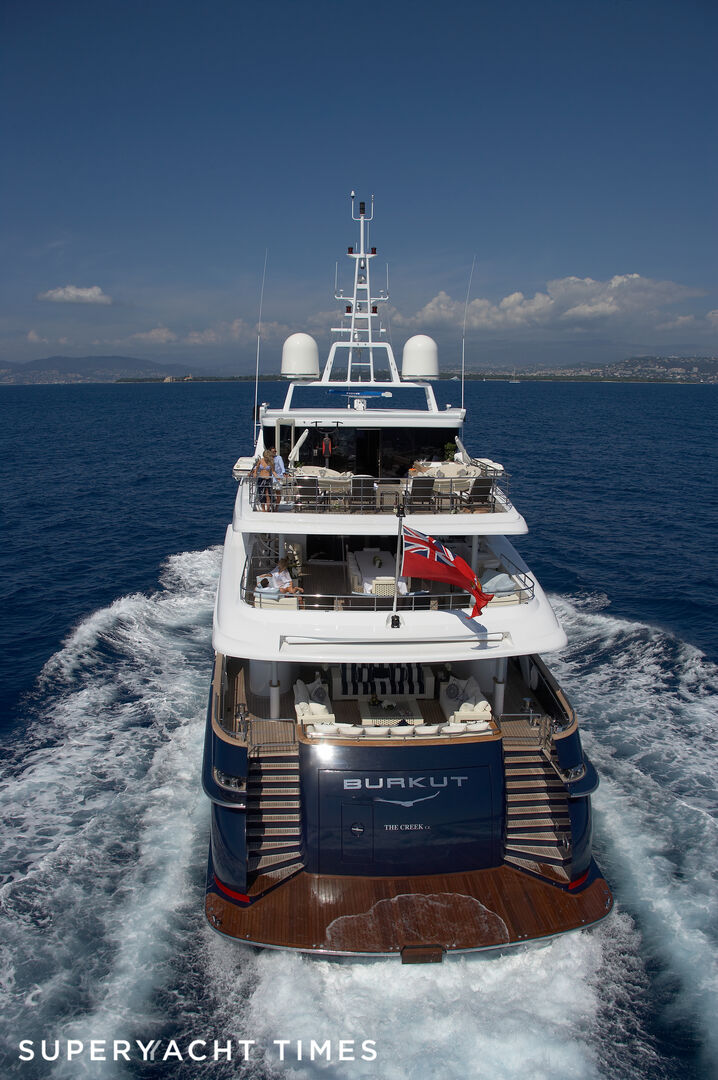 Charter deal of the week: the 54m superyacht Burkut