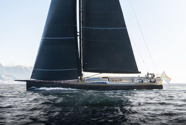Second 36m Southern Wind SW108 sailing yacht Kiboko 4 delivered