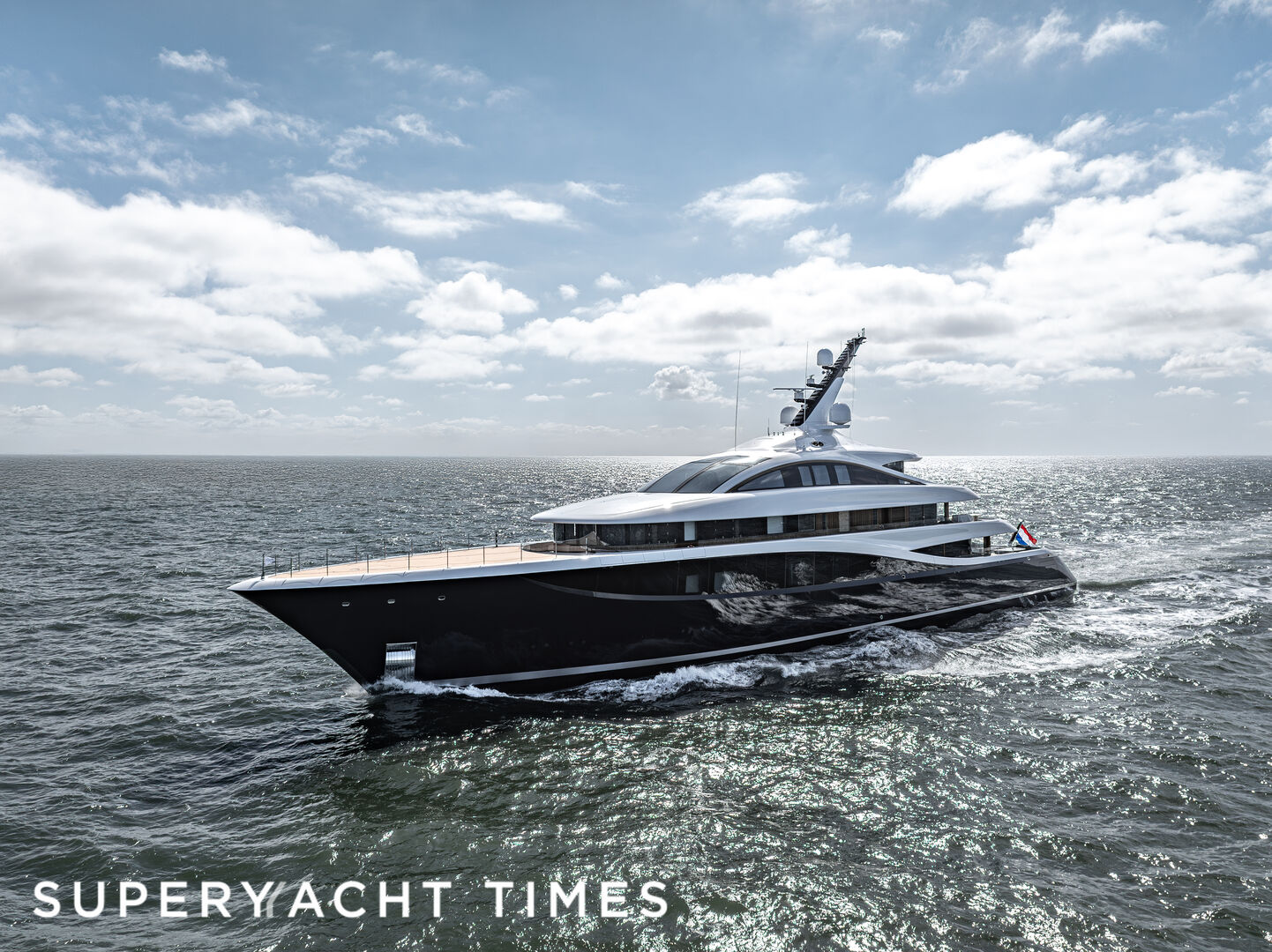 80m Feadship 714 yacht Faith delivered