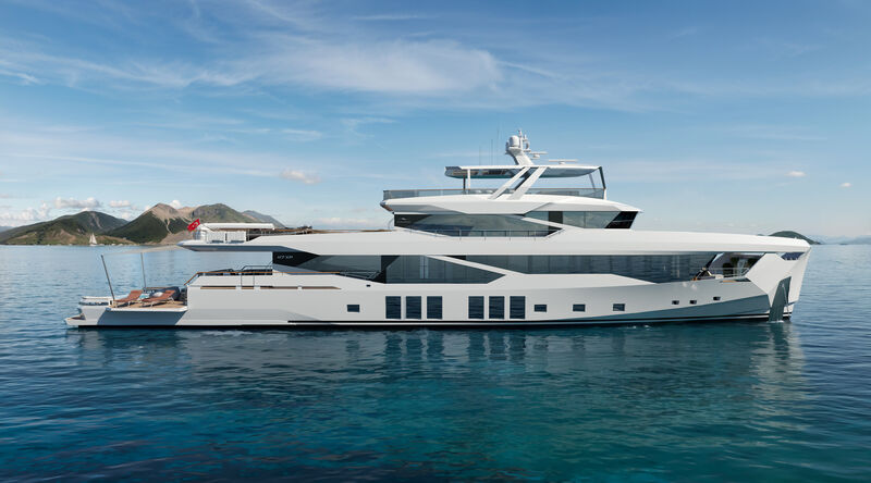 New 47m Numarine 47MXP flagship yacht model unveiled