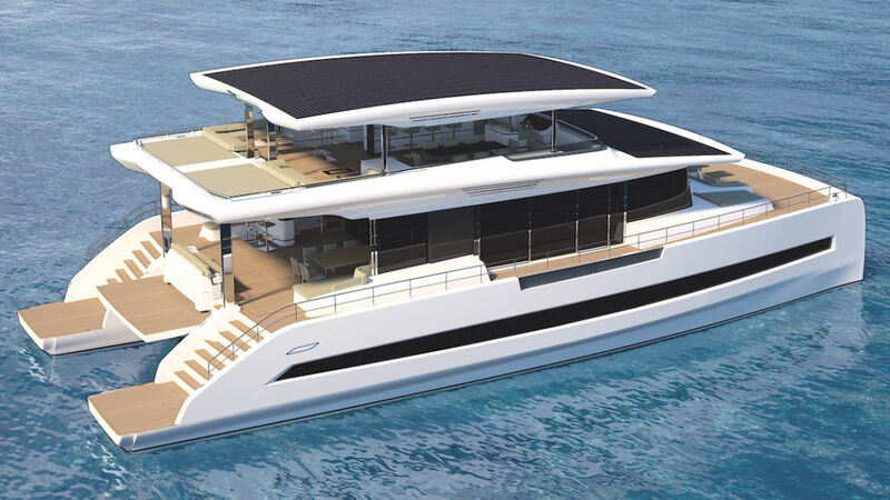 First look at Silent Yachts’ 24m SY80 solar electric catamaran