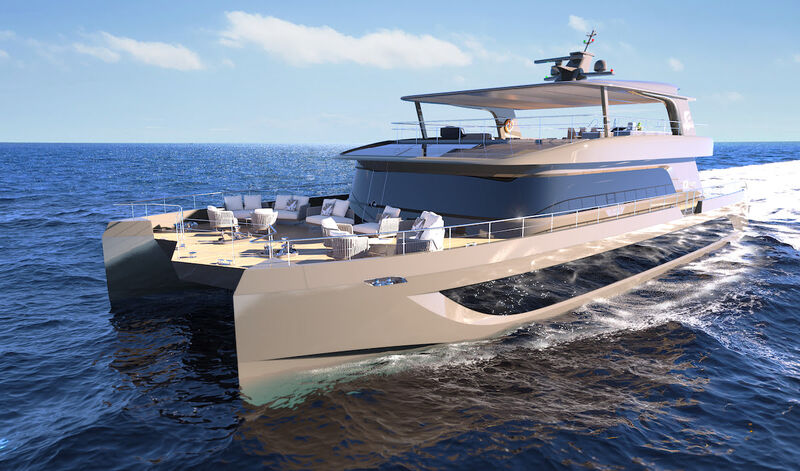 First interior look at the in-build 30m VisionF 101 aluminium power ...