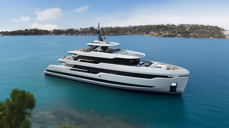 The 60m superyacht concept Sun Catcher