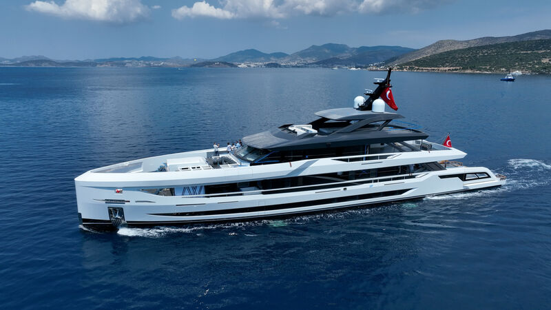 First 50m Ada 50 Z superyacht Legasea launched