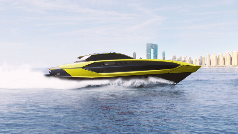 TISG unveils new 31m Tecnomar Lamborghini 101 motor yacht