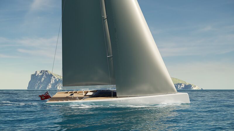 Winch Design reveals new 35m sailing yacht concept Flowform