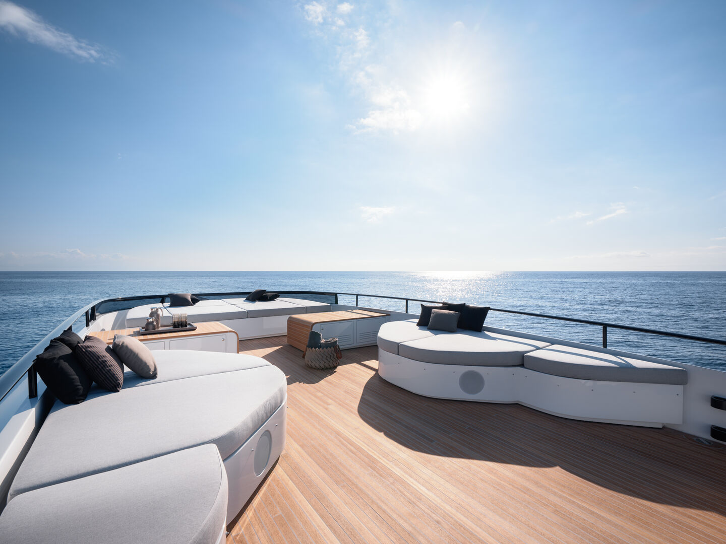 AB Yachts unveils new images of first AB95 yacht