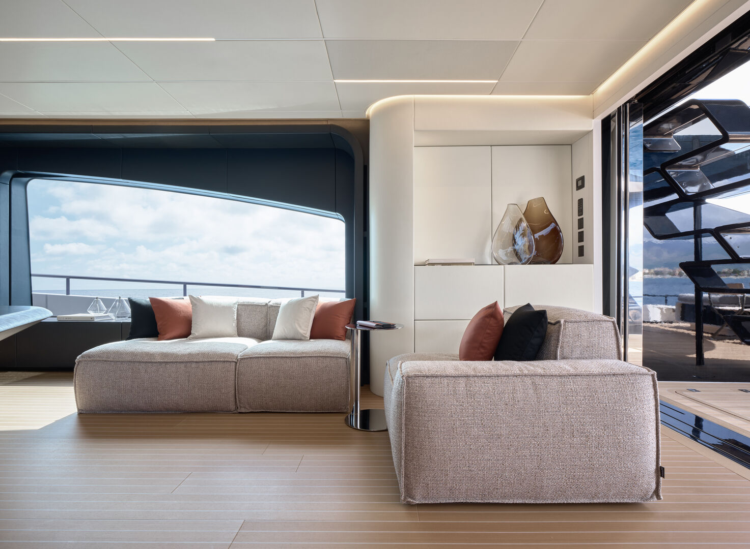 AB Yachts unveils new images of first AB95 yacht