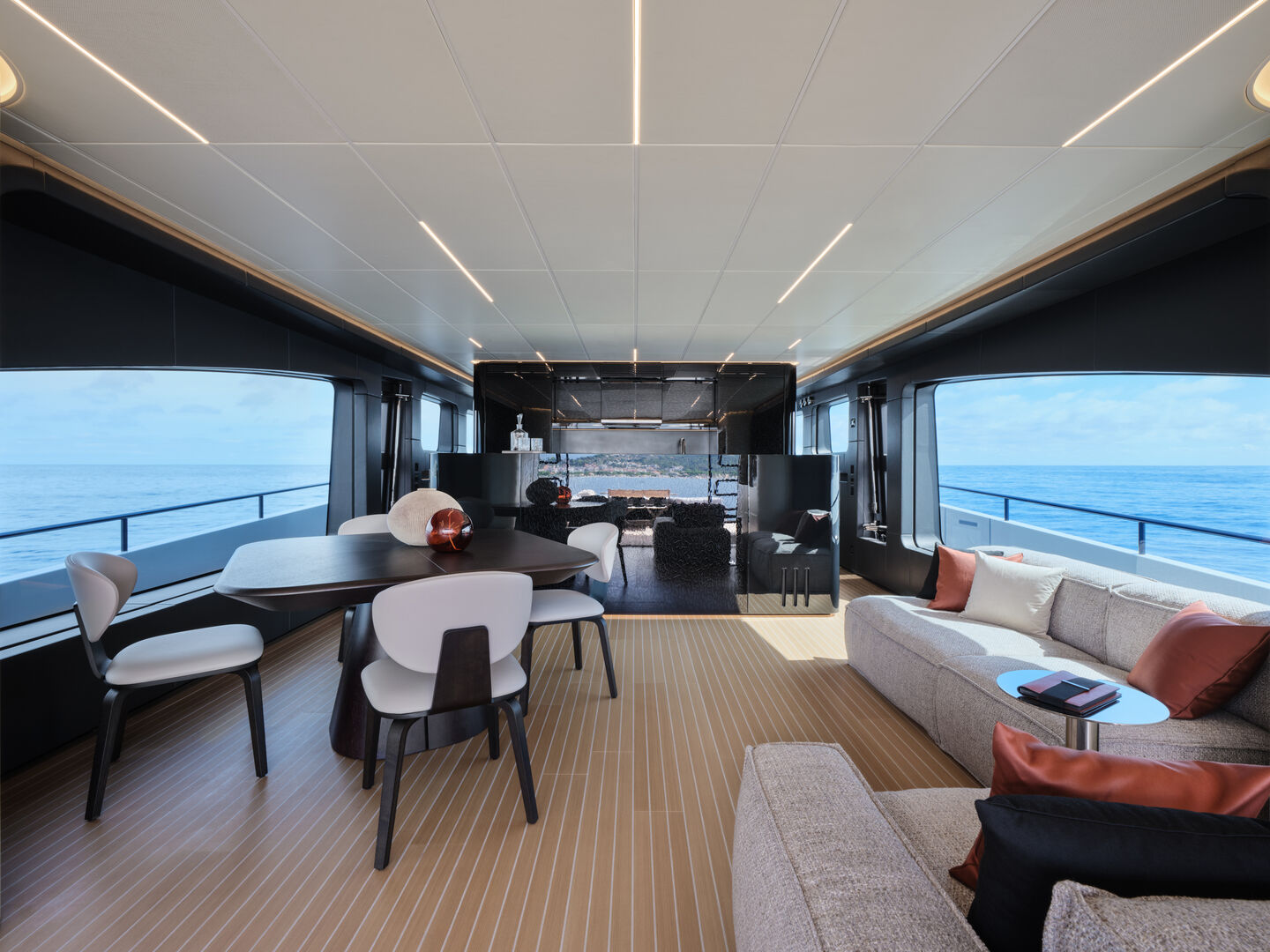 AB Yachts unveils new images of first AB95 yacht