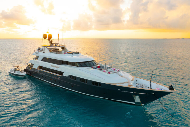 49m Trinity motor yacht No Bad Ideas for sale