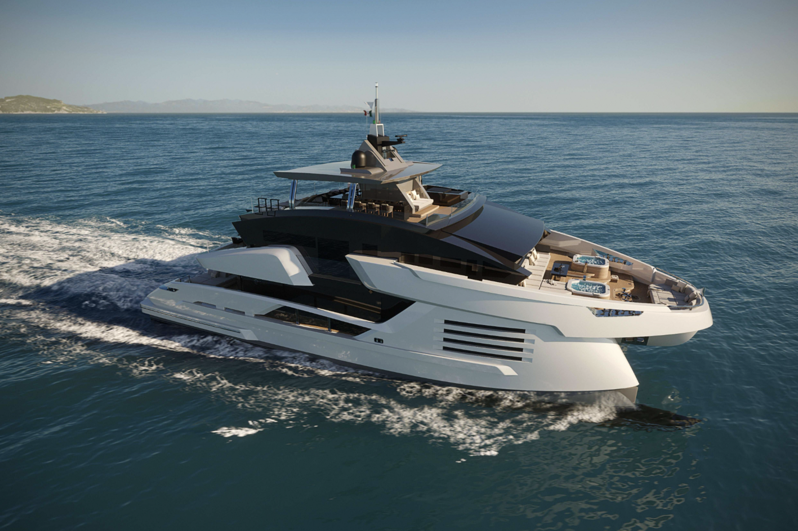 34m Venture Yachts CAT 110 concept unveiled