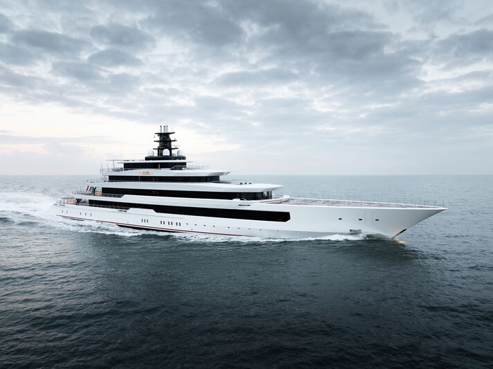 111m Oceanco superyacht DreAMBoat delivered