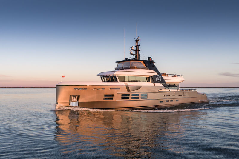 30m motor yacht Ursus delivered following extensive rebuild