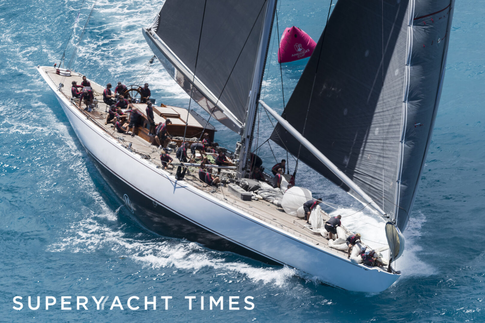 42m J Class Ranger sailing yacht refit completed at Vitters