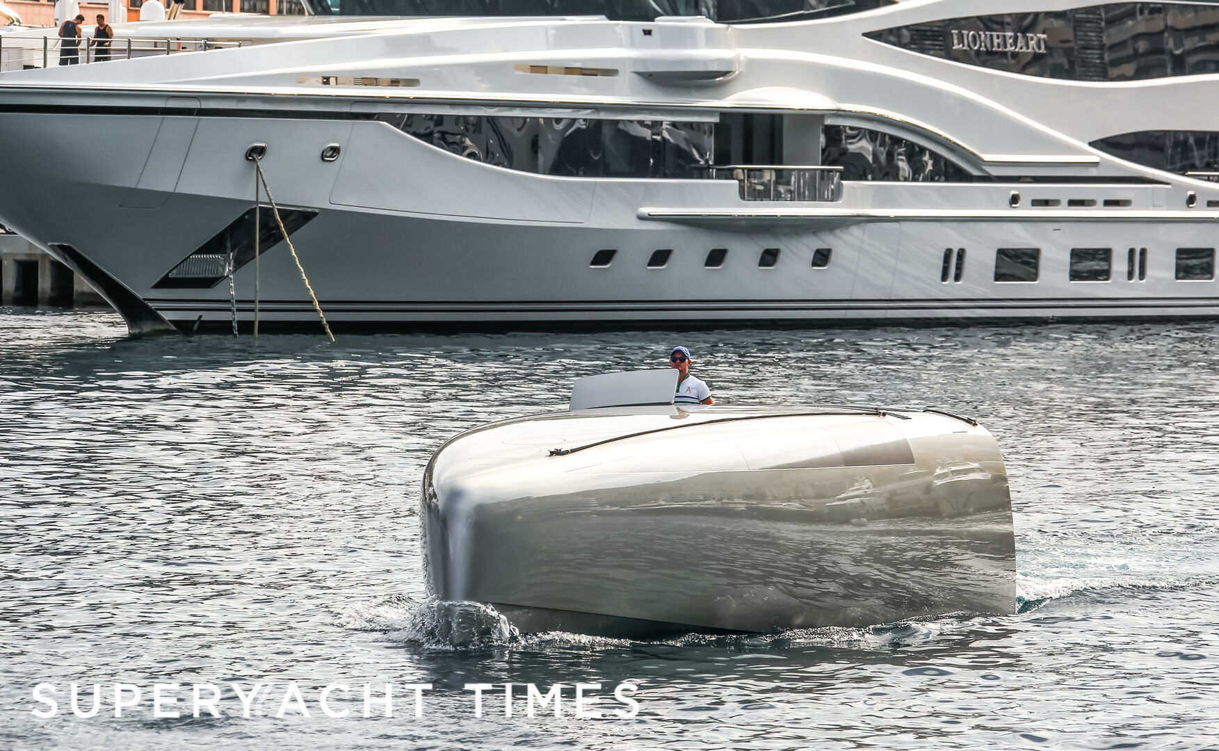 The 142m Sailing Yacht A and her four custom tenders