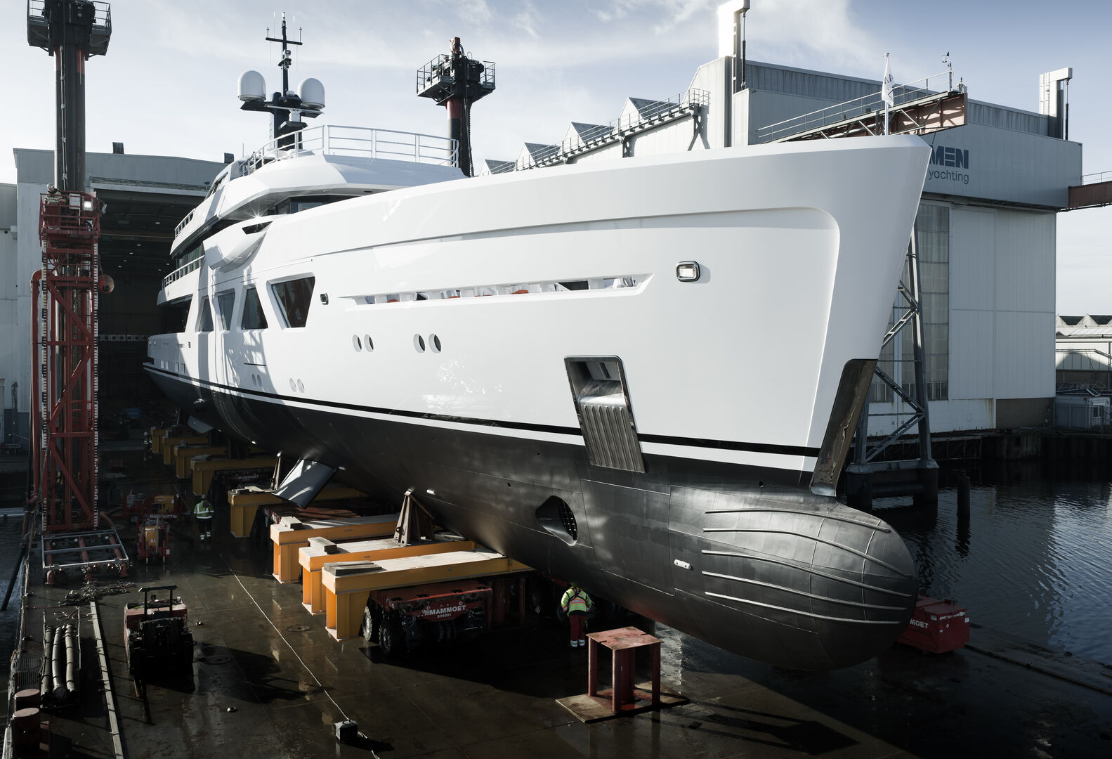 Amels 60 superyacht sold and launched