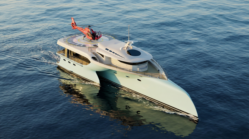 Deo Juvante unveils 40m TS40 explorer trimaran concept