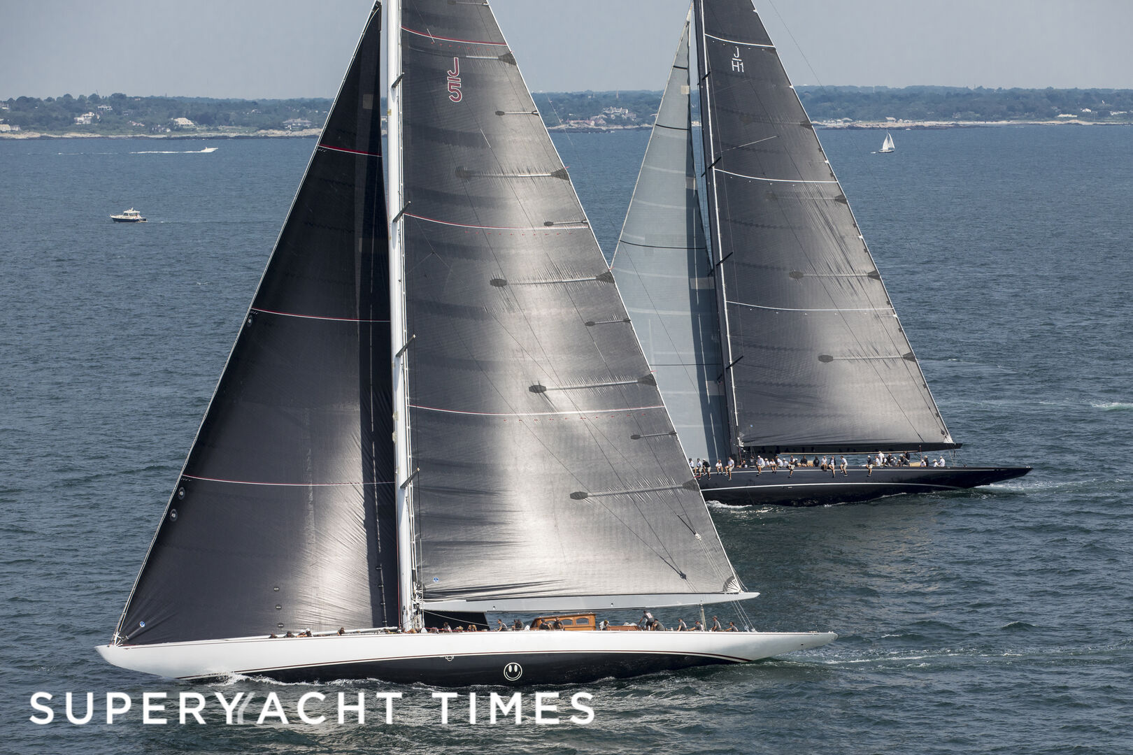 42m J Class Ranger sailing yacht refit completed at Vitters