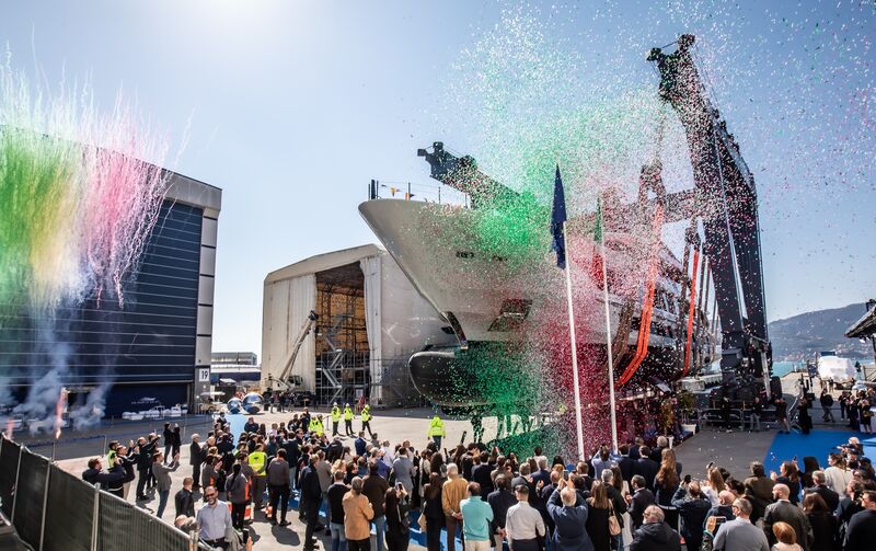 Exclusive: 102m Lürssen superyacht JASSJ launched