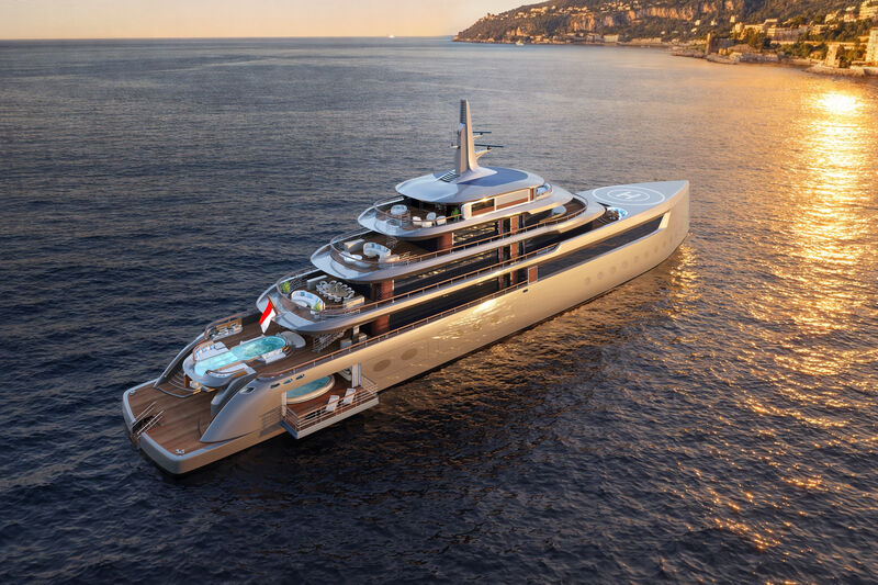 116m Kleven superyacht Ulysses renamed Multiverse
