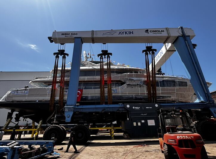 Exclusive: 102m Lürssen superyacht JASSJ launched