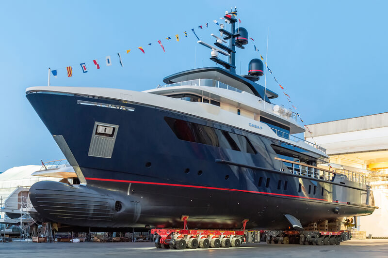 Exclusive: 102m Lürssen superyacht JASSJ launched