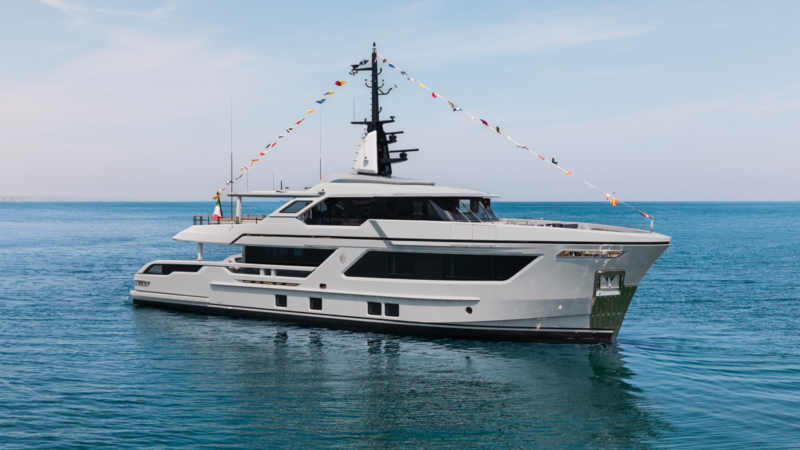 Exclusive: 102m Lürssen superyacht JASSJ launched