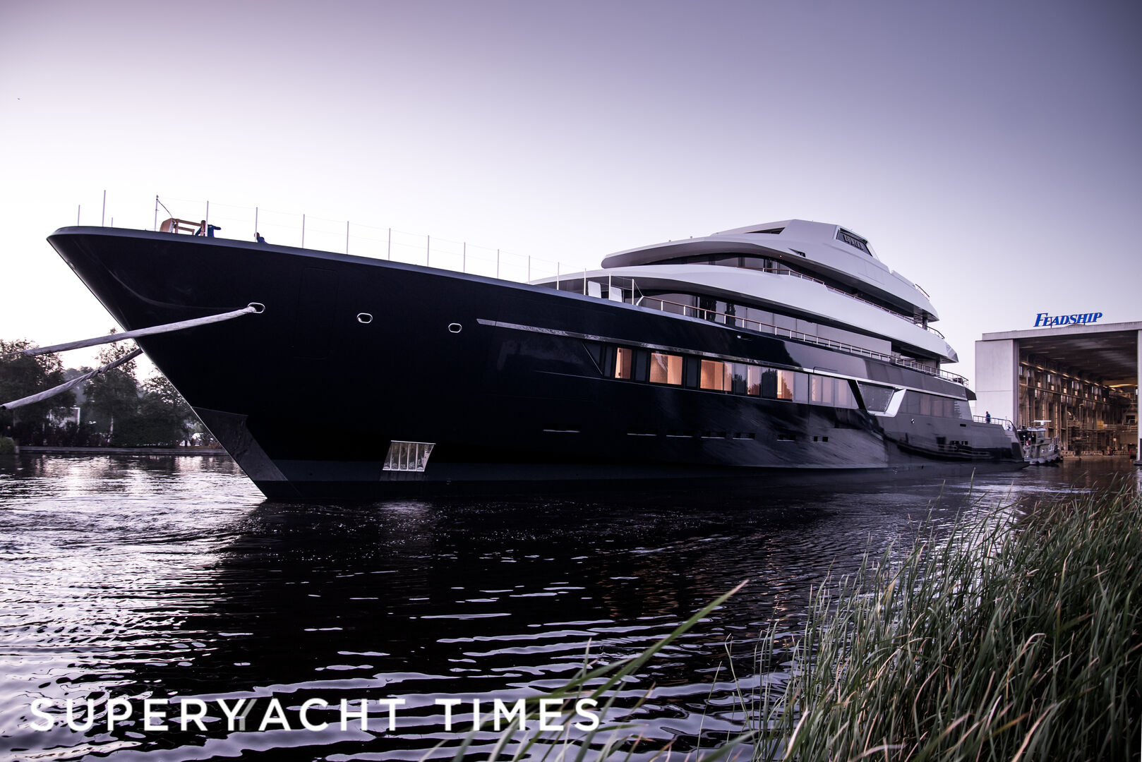 Feadship launches 87m superyacht Lonian