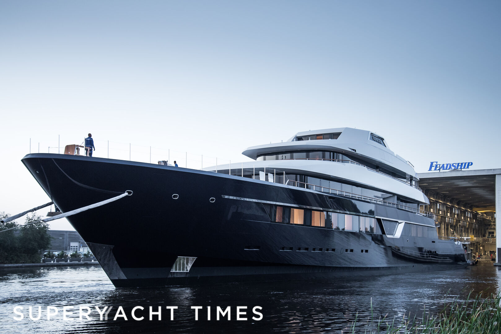 Feadship launches 87m superyacht Lonian