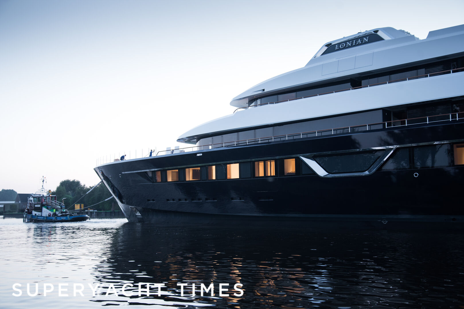 Feadship launches 87m superyacht Lonian
