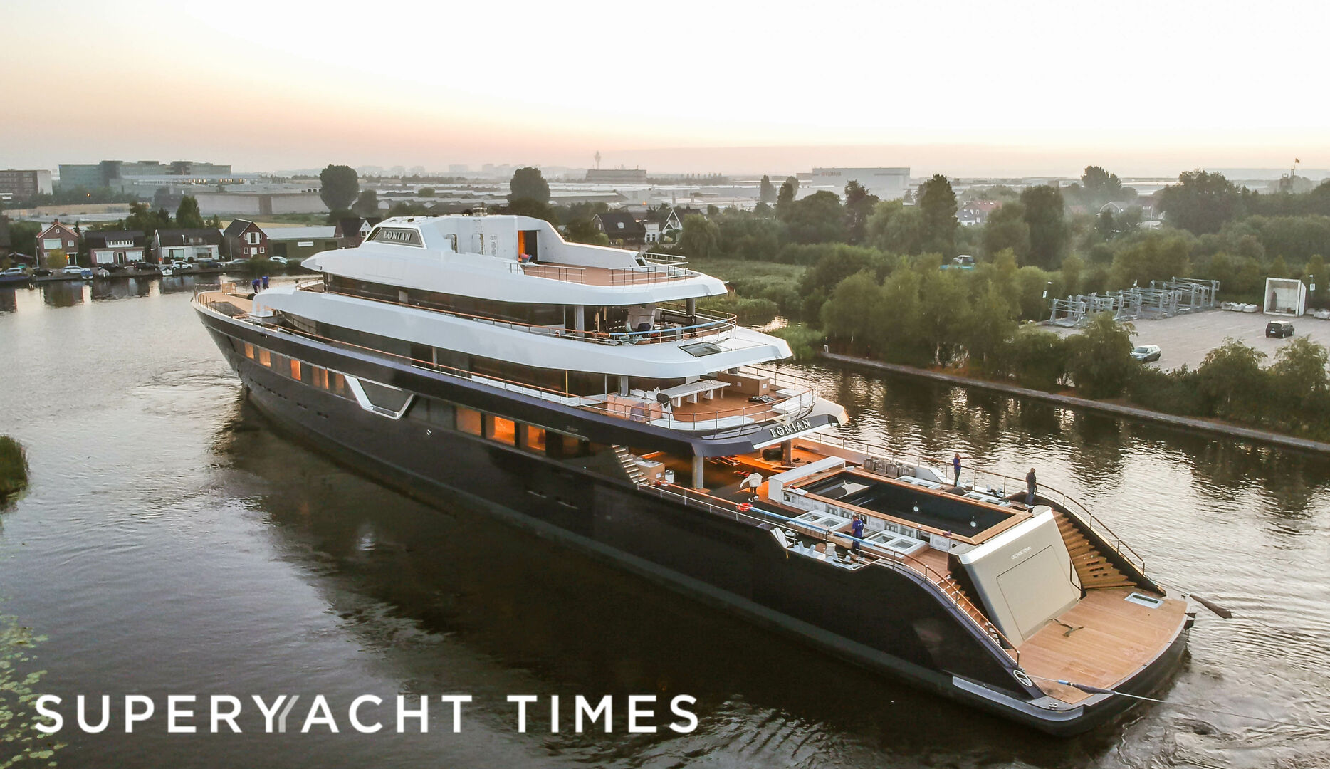 Feadship launches 87m superyacht Lonian